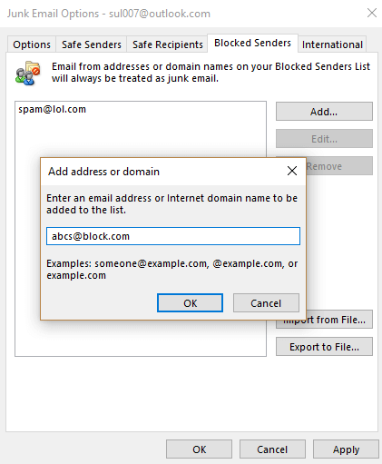 How to Block Emails From Specific Senders in Microsoft Outlook ...