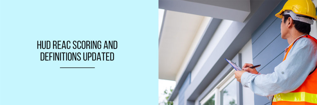 HUD REAC Scoring and Definitions Updated - Compliance Prime Blog