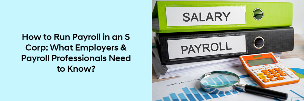 How to Run Payroll in an S Corp: What Employers & Payroll Professionals ...