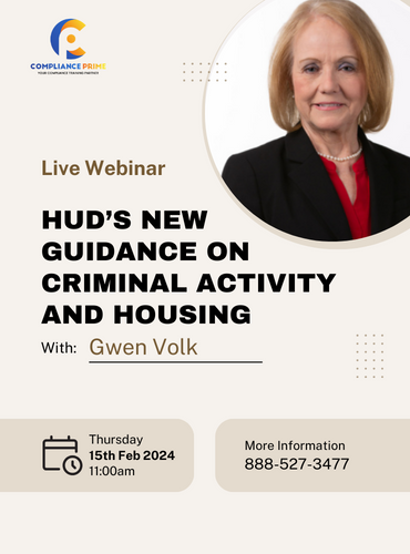 2023 HOTMA Updates: Public Housing Final Rule Webinar - Compliance Prime 2023 HOTMA Updates: Public Housing Final Rule Webinar - Compliance Prime